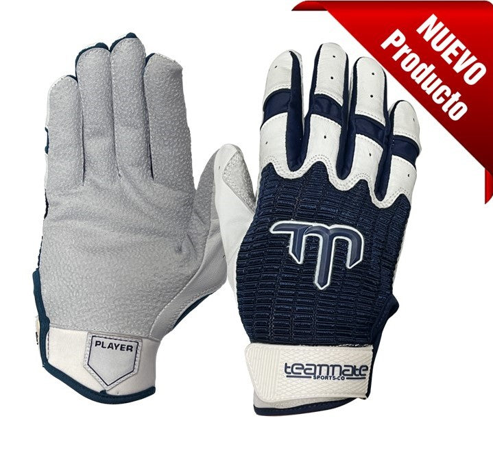 Guantillas TMBG XBG PRO White/Navy – Top Beisbol